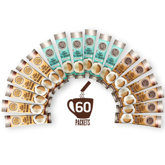 Assorted Creamer Stick Packs – Coconut Cloud