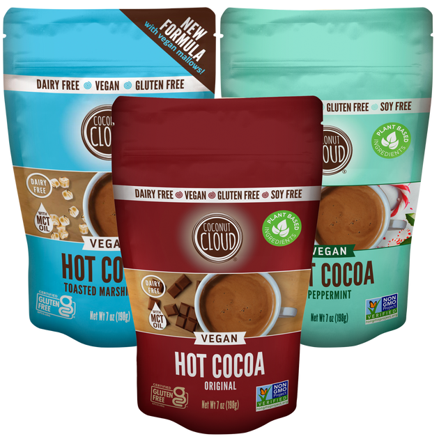 Winter Cocoa Bundle (Original, Marshmallow & Peppermint) – Coconut Cloud